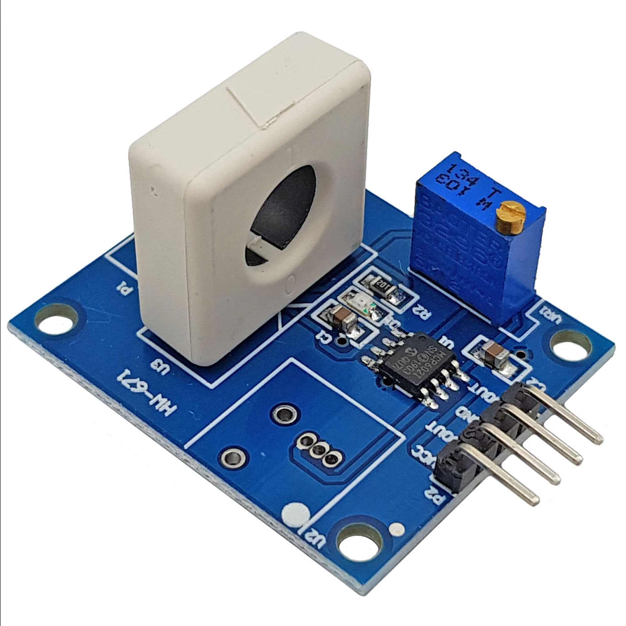 Cảm biến dòng điện DC/AC Hall 35A WCS1800 - Nshop