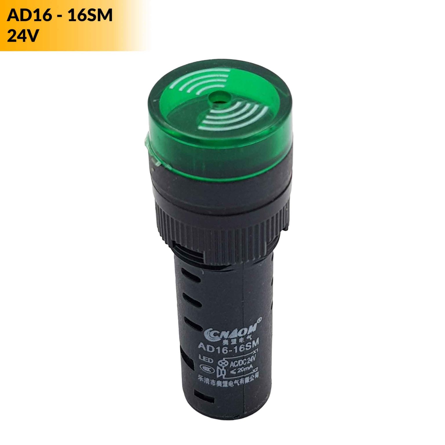 Đèn báo có còi AD16-16SM - Nshop