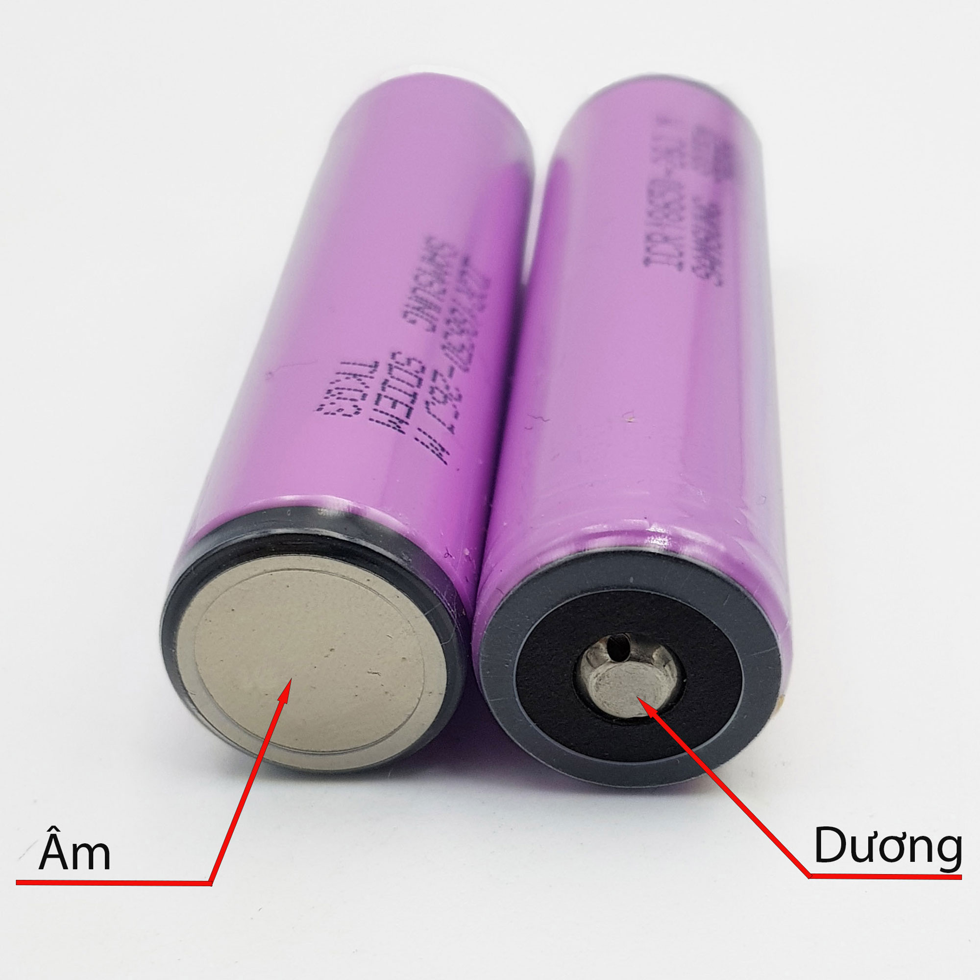 Pin 18650 Samsung 2600mAh tích hợp mạch bảo vệ - Nshop