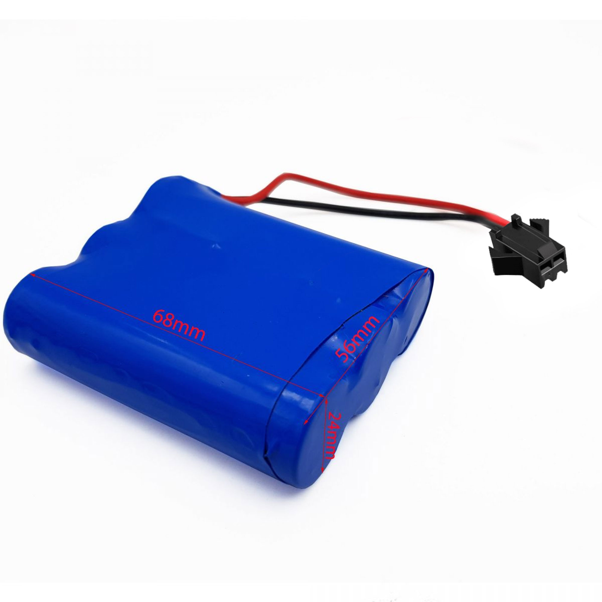 Pin 18650 1S 4.2V 3 cell 7800mAh tích hợp mạch bảo vệ - Nshop
