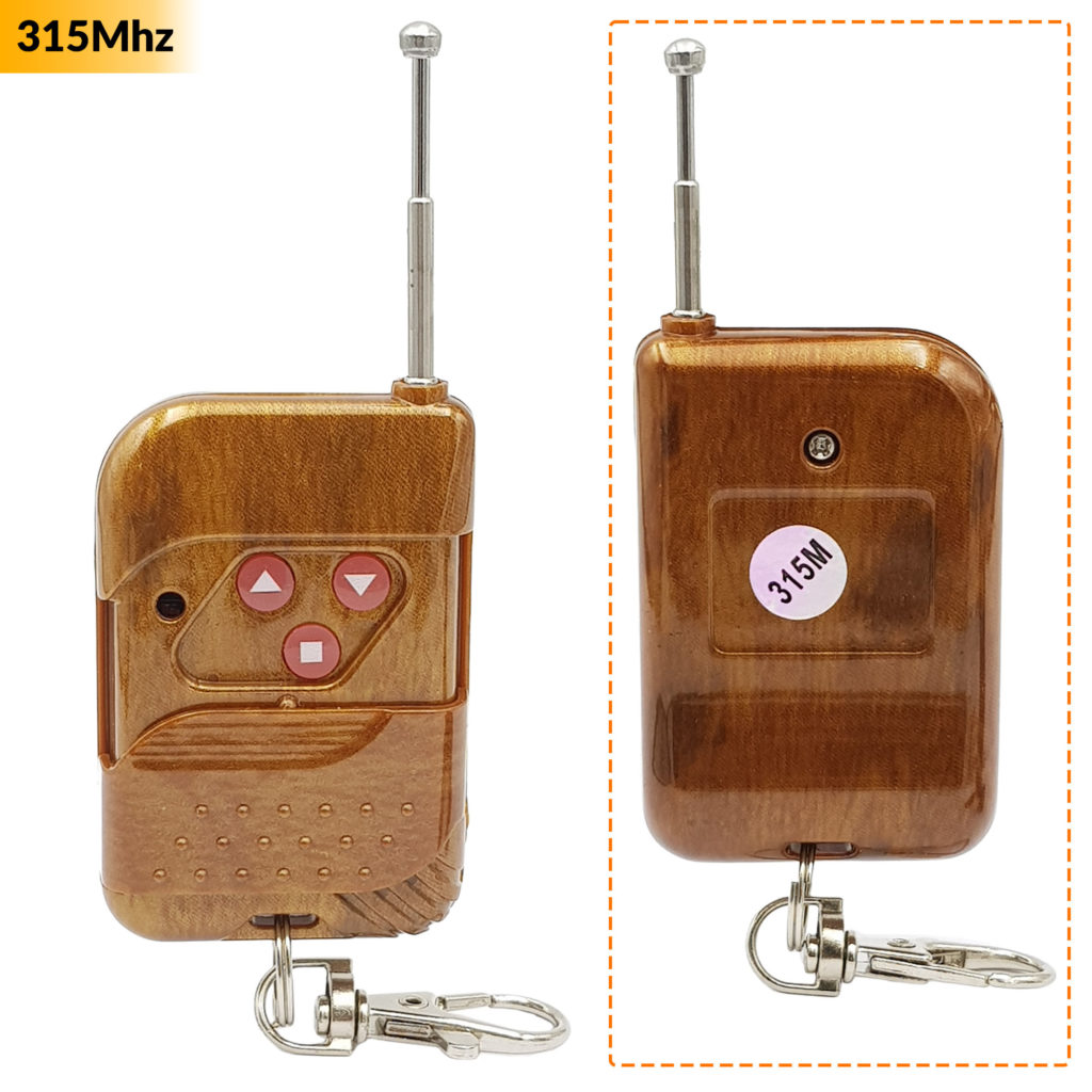 Remote 3 kênh mã cố định sử dụng IC EV1527 Tần số 315Mhz - Nshop