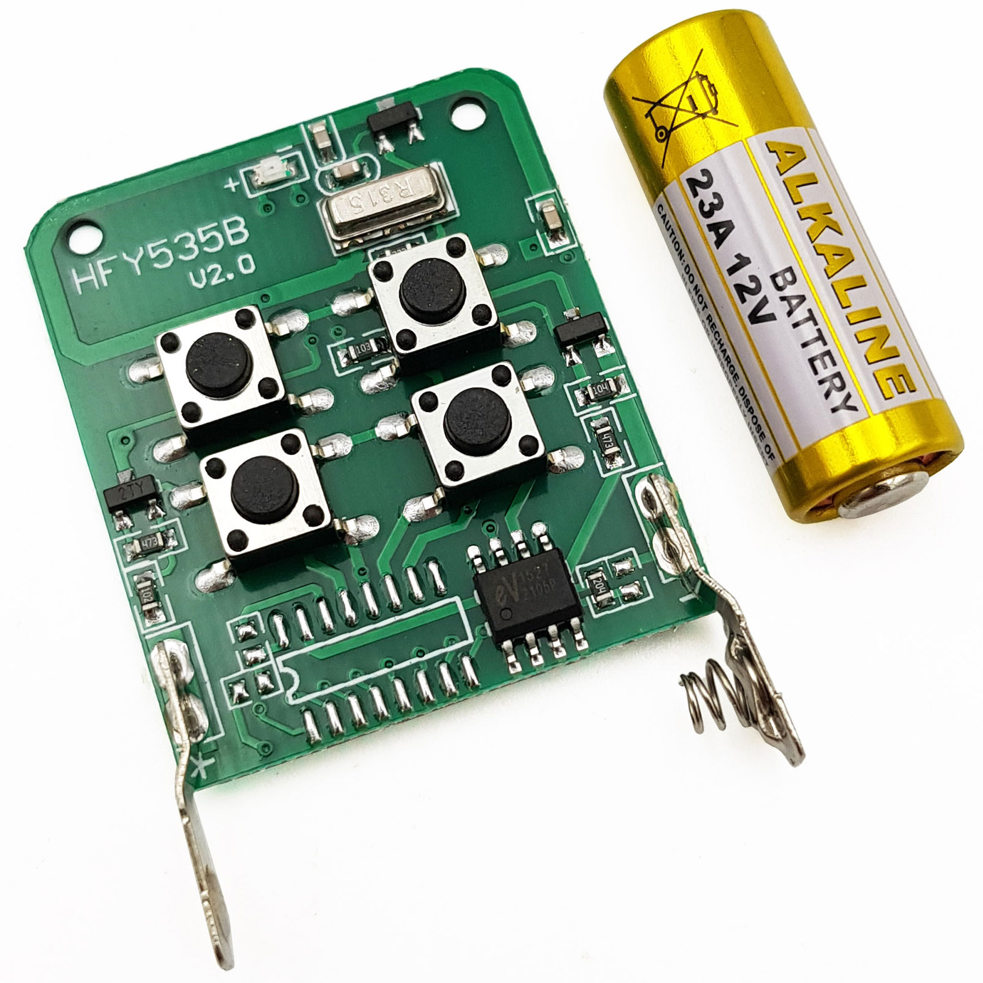 Remote 4 kênh mã cố định sử dụng IC EV1527 - Nshop