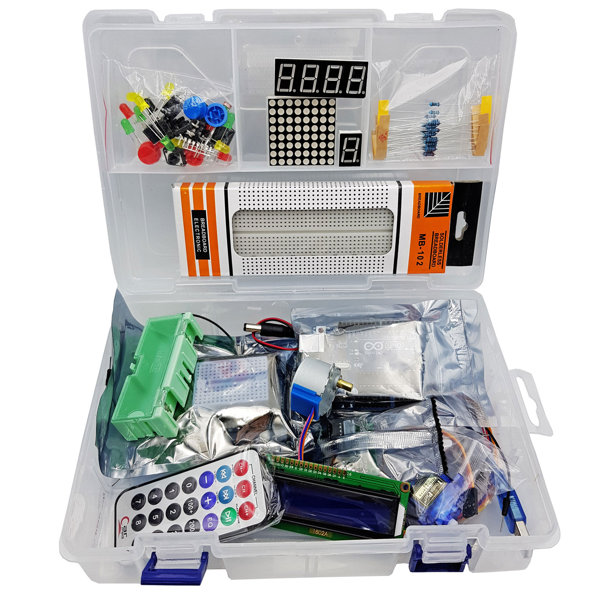 UNO R3 Advanced Kit, Bộ Arduino nâng cấp - Nshop