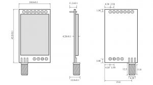 Module RF SX1278 Lora E32 433T20D 433Mhz 3000m - Nshop