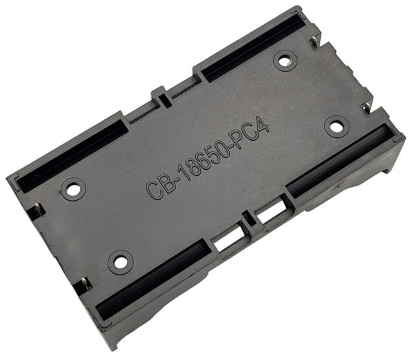 Đế pin 18650 hàn PCB 4 cell - Nshop