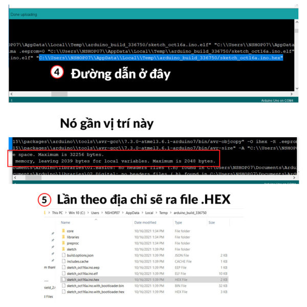 Hướng dẫn nạp Firmware cho ESP-01, ESP01S, nạp firmware cho esp8266 ...