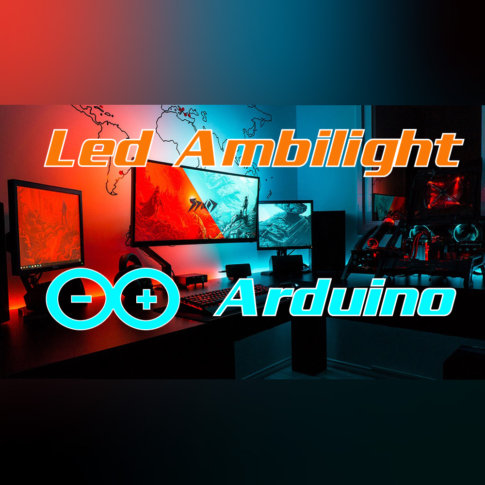 Led Ambilight là gì, hướng dẫn làm led Ambilight với Arduino - Nshop