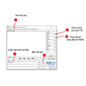 Hướng dẫn giao tiếp bluetooth HC-05 với máy tính để cấu hình, cấu hình ...