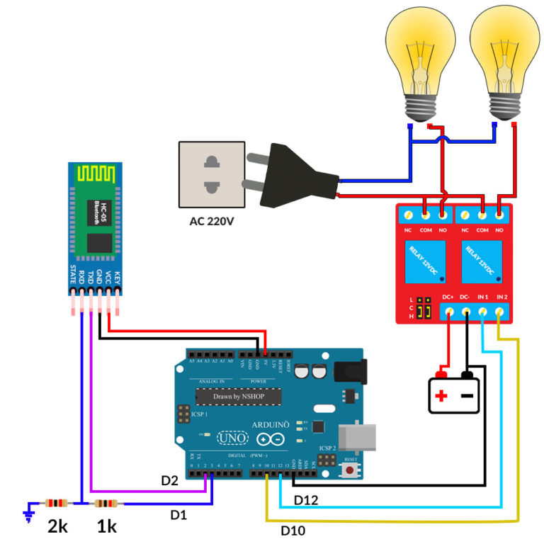 Hướng dẫn giao tiếp bluetooth HC-05 với máy tính để cấu hình, cấu hình ...