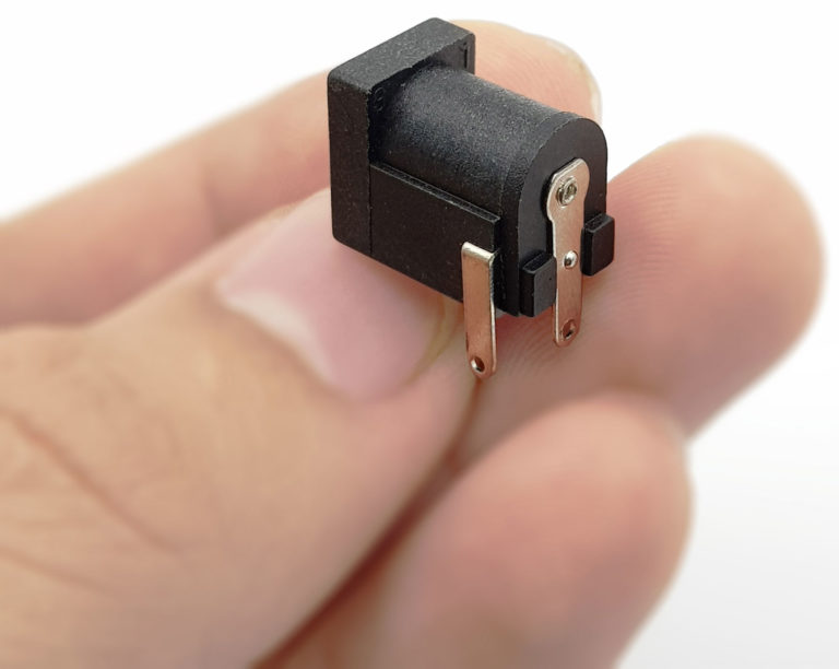 Jack DC cái 3.5x1.3 mm, jack cắm nguồn DC-005C - Nshop