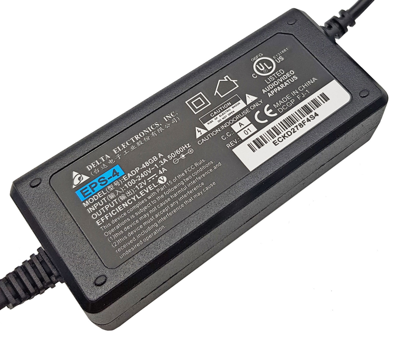 Nguồn adapter DELTA 12V 4A - Nshop