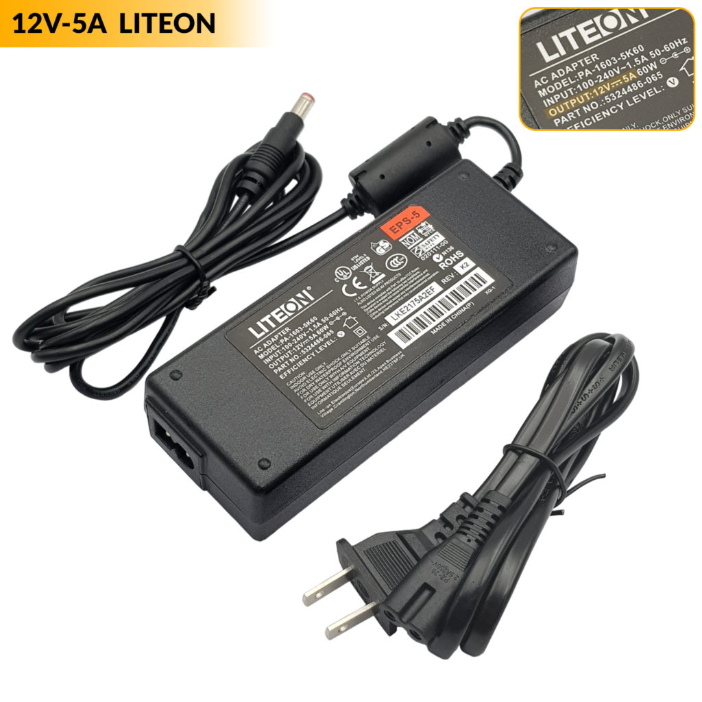 Nguồn adapter LITEON 12V 5A - Nshop