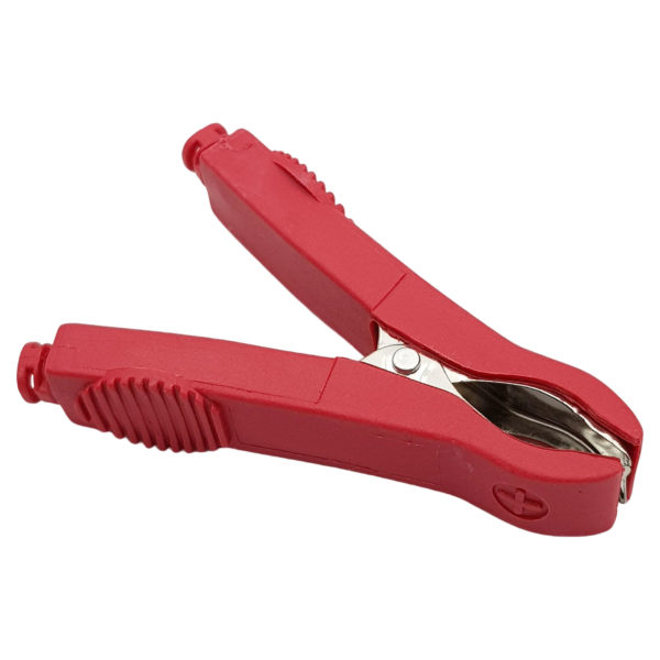 Kẹp Ắc Quy 30A, kẹp cá sấu mạ niken 75mm - Nshop