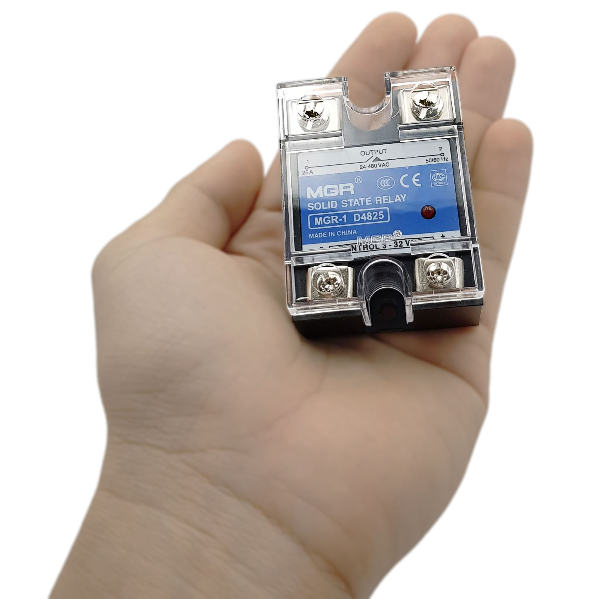 Relay bán dẫn SSR MGR một pha (hàng chuẩn) - Nshop