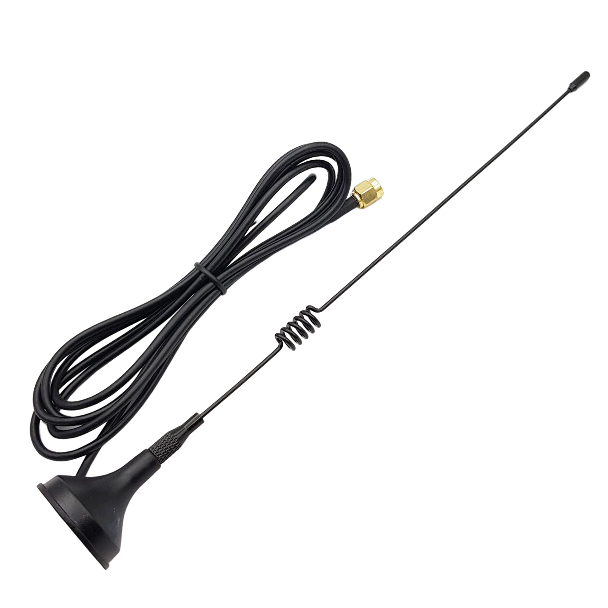 Anten RF 315Mhz 5dBi 7dBi, anten cốc hút đầu ra SMA - Nshop