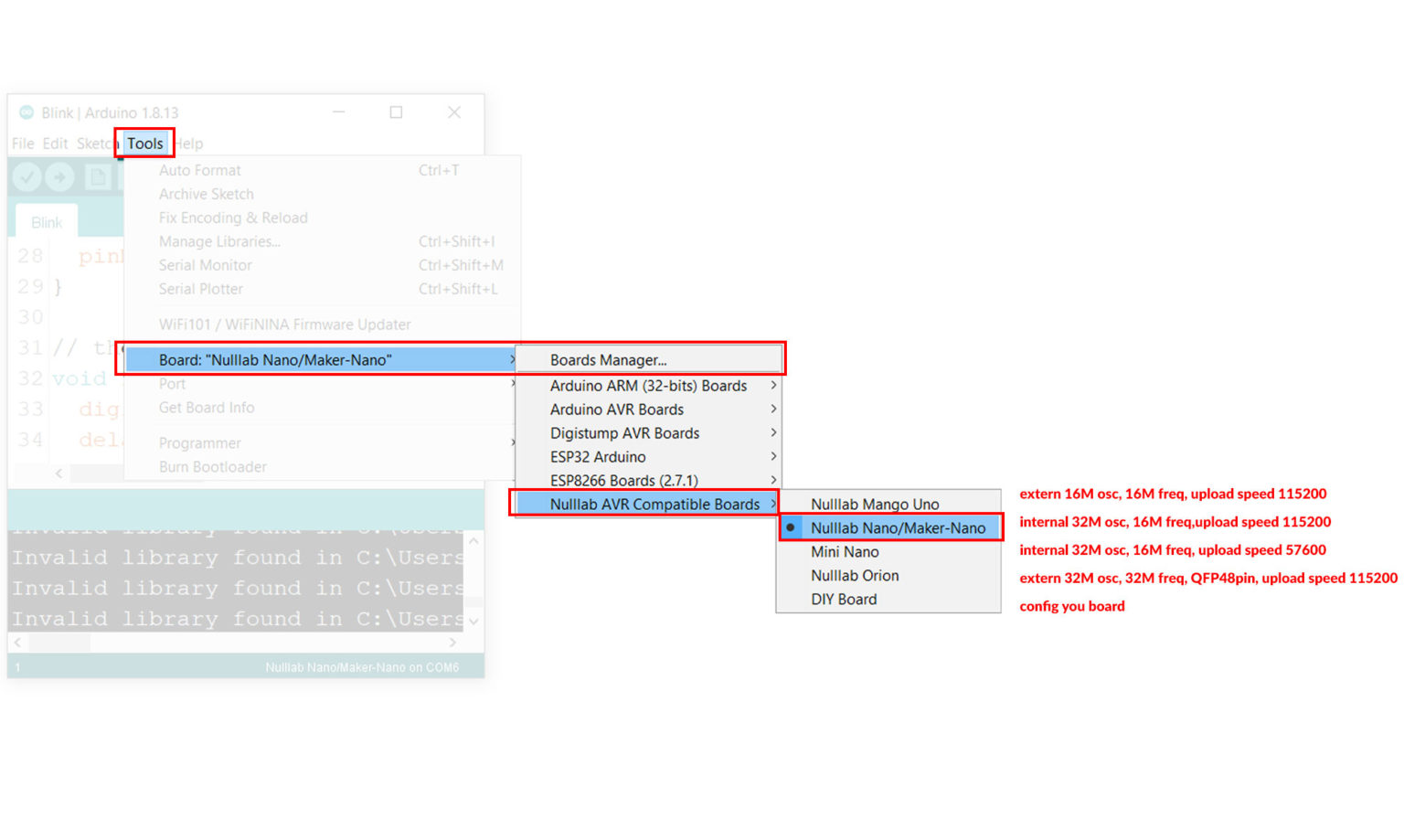 Board Arduino Nano V3.1 LGT8F328P - Nshop