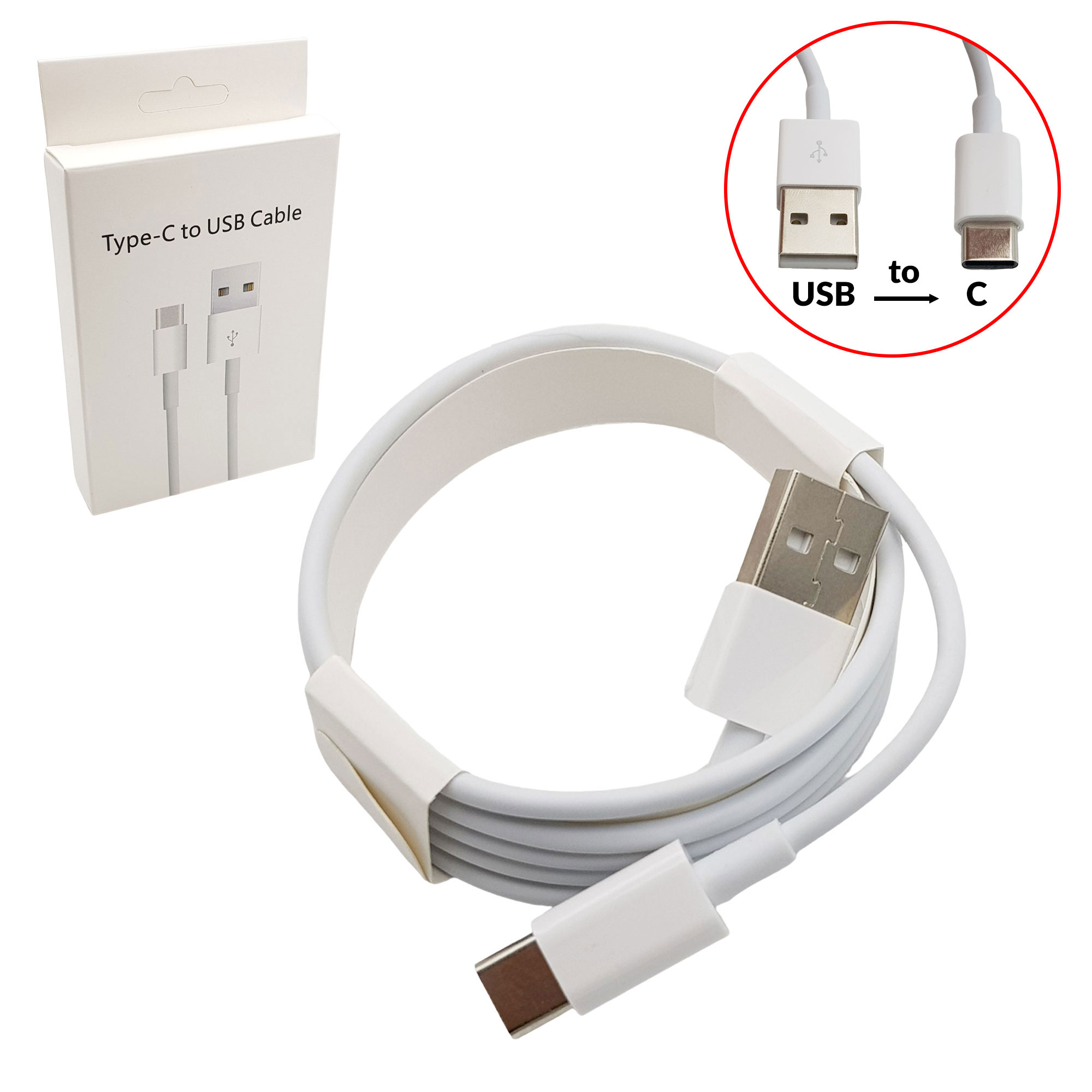 Cáp Cable Sạc Usb Type C Cáp Dữ Liệu Dài 1 Mét Nshop