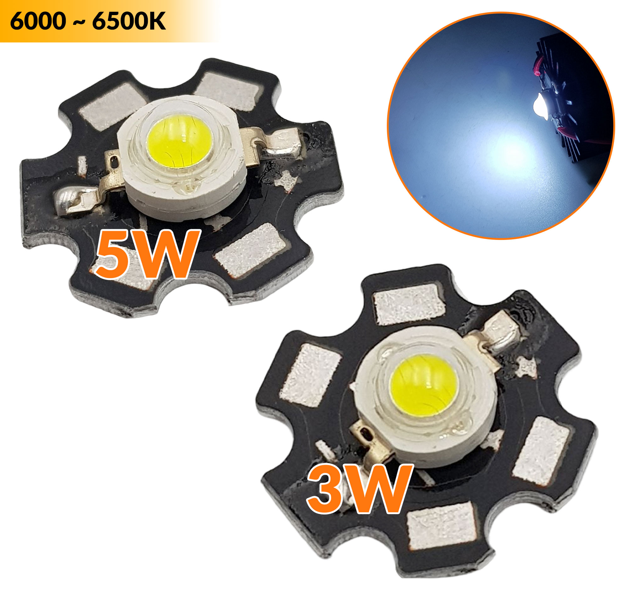 Chip Led siêu sáng 6000 - 6500K - Nshop