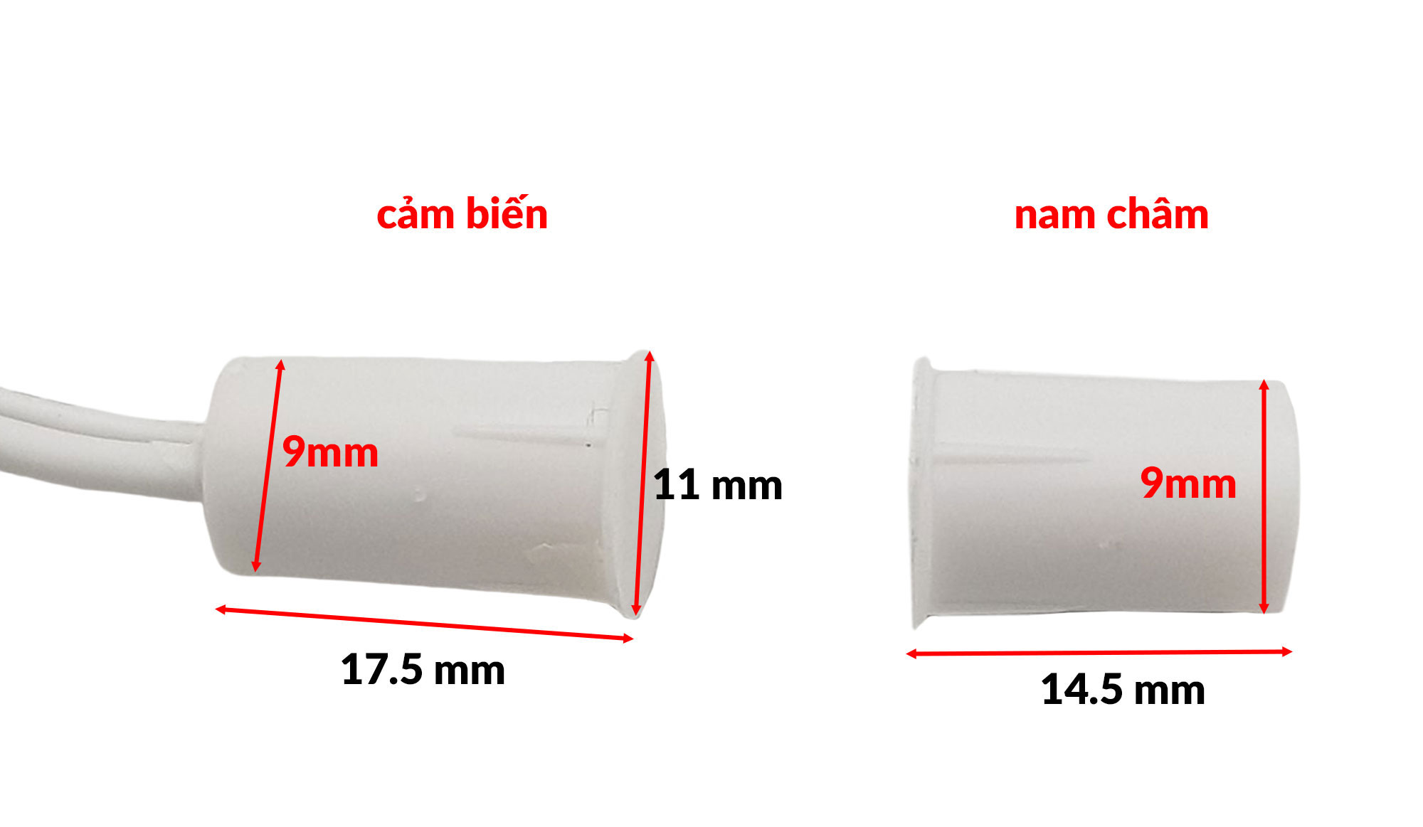 Cảm biến từ RC-33A thường mở - Nshop