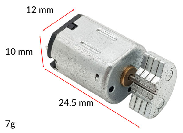 Động cơ rung Mini N20 3.7VDC - Nshop