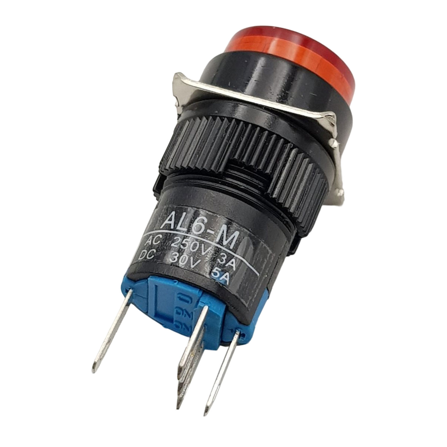 Nút nhấn nhả có đèn AL6-M 24V - Nshop