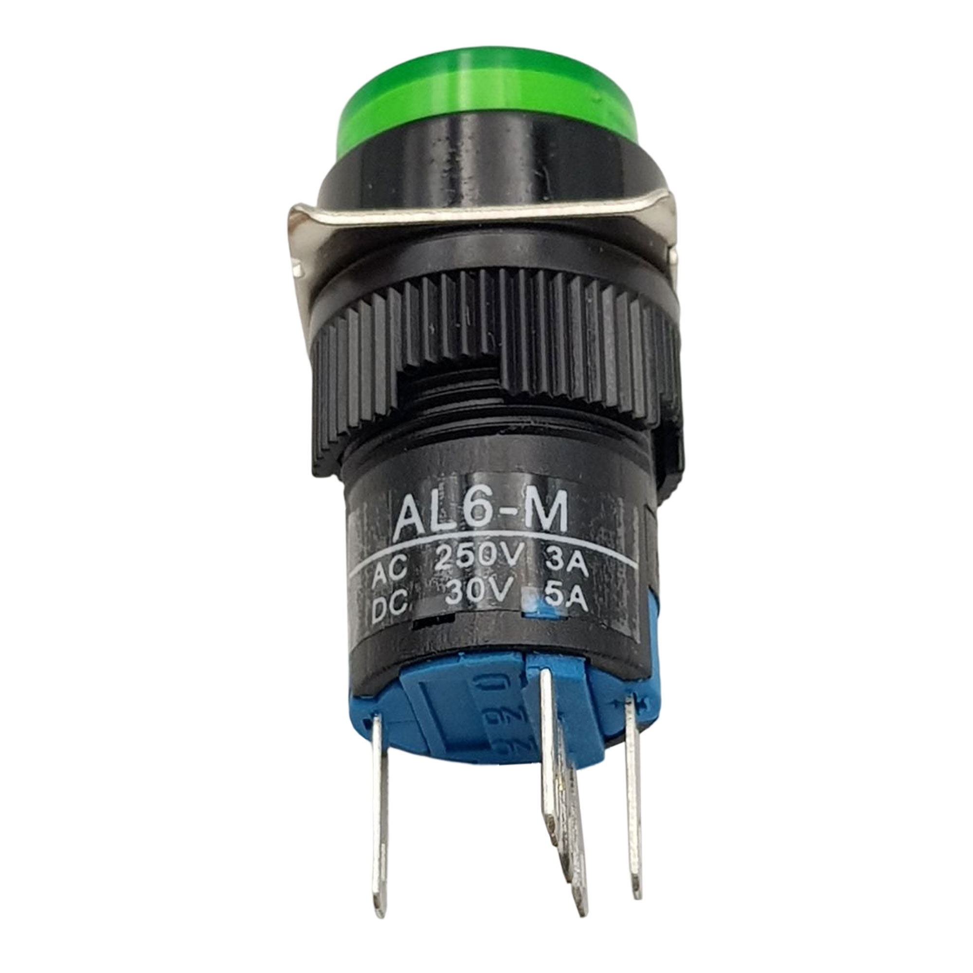 Nút nhấn nhả có đèn AL6-M 24V - Nshop