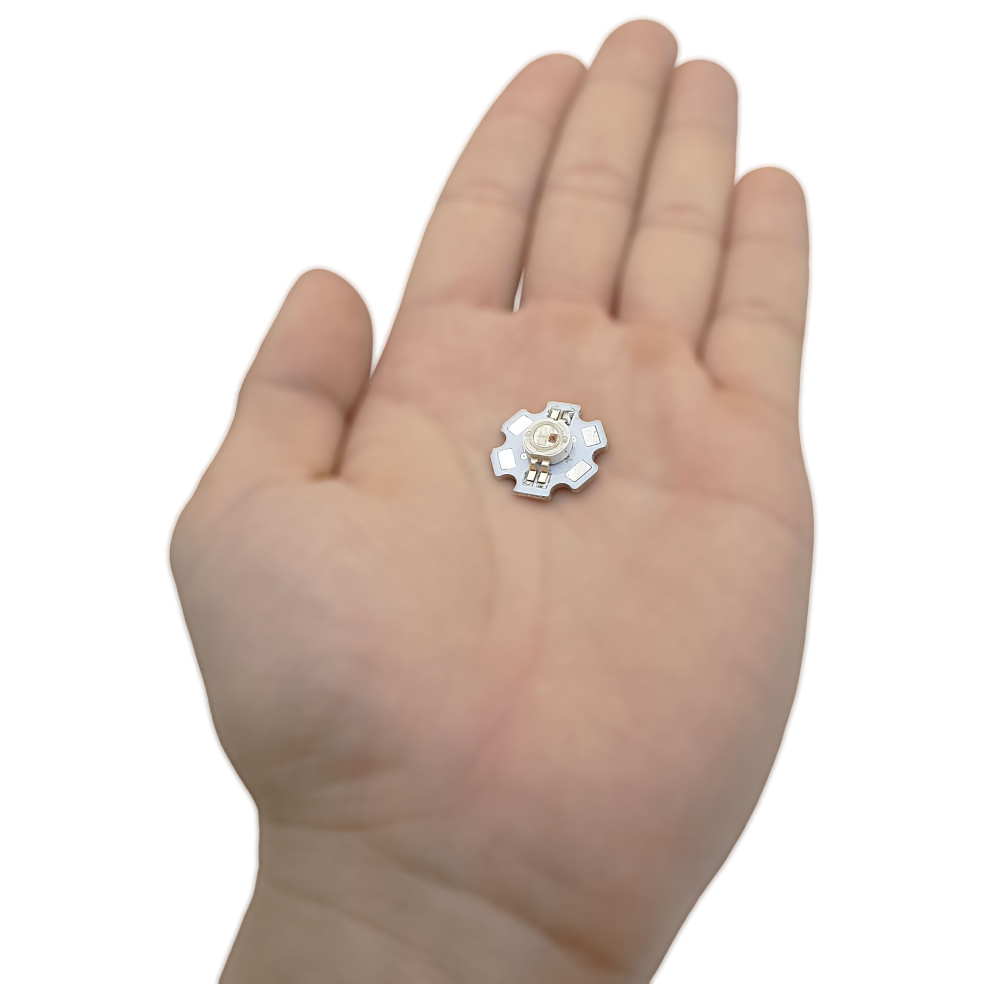 Led RGB 3x3W 4 chân kèm đế - Nshop