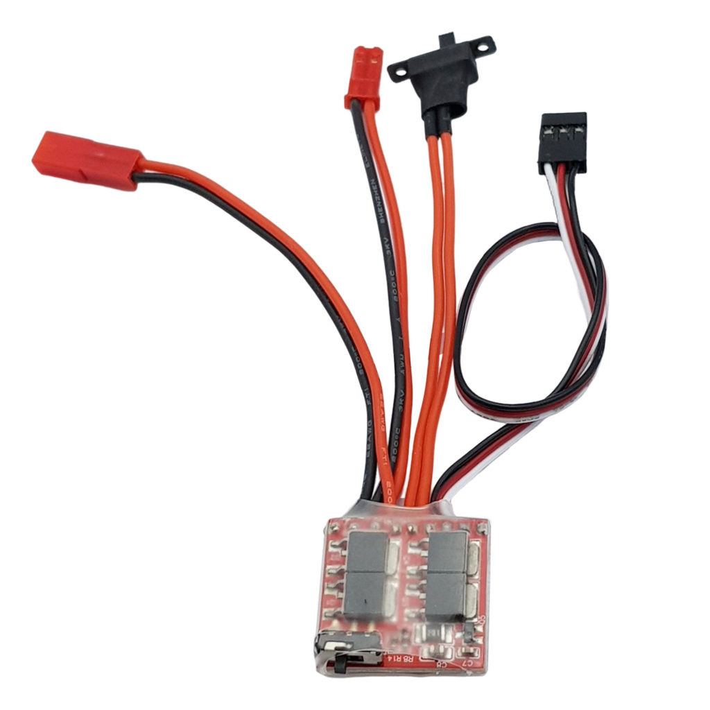 Mạch ESC 30A 2S điều tốc động cơ DC chổi than - Nshop