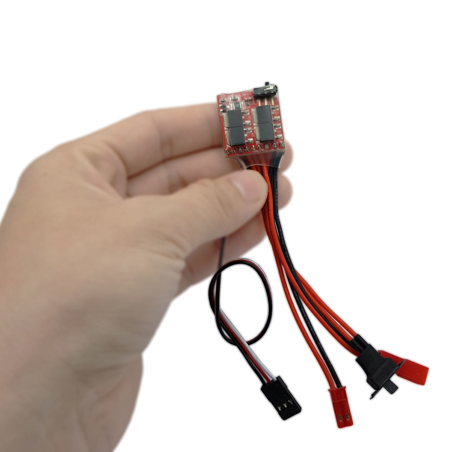 Mạch ESC 30A 2S điều tốc động cơ DC chổi than - Nshop