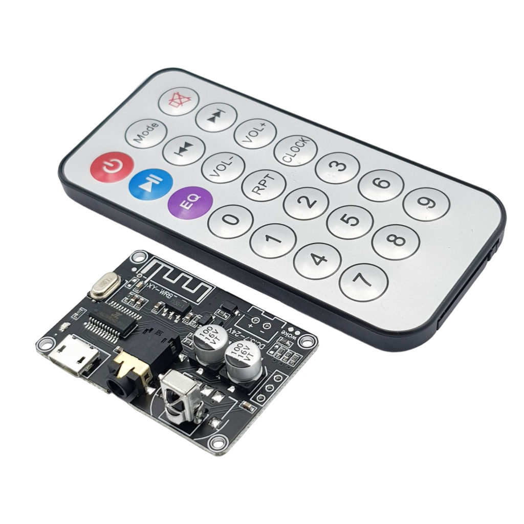 Mạch giải mã âm thanh Bluetooth 5.0 kèm Remote XY-WRBT 3.7-24VDC - Nshop