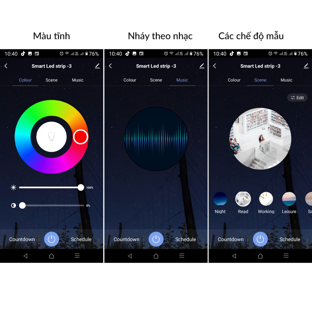 Bộ điều khiển Led RGB WiFi APP Tuya, IR 24 kênh 5-24VDC - Nshop