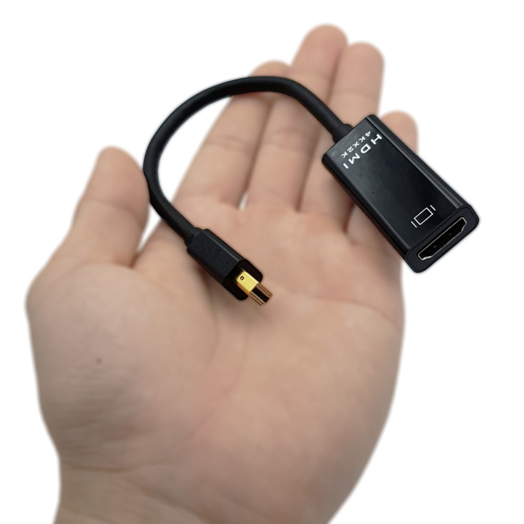 Cáp chuyển Mini DisplayPort sang HDMI, Mini DP to HDMI 4K 20cm - Nshop