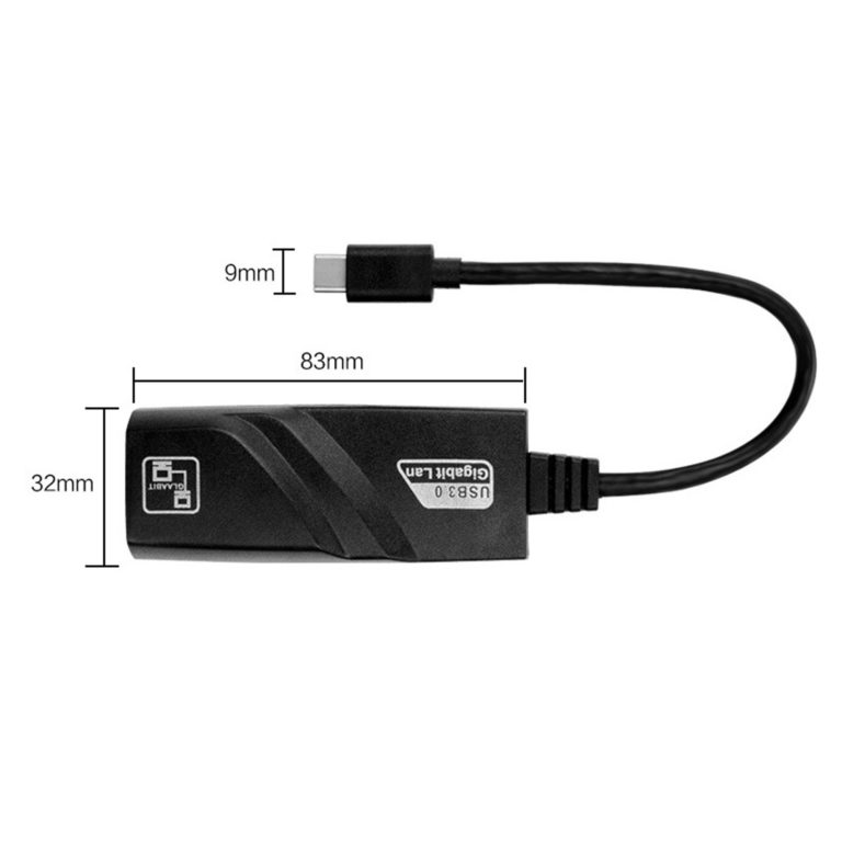 Cáp kết nối mạng LAN Ethernet RJ45 sang đầu USB Type-C - Nshop