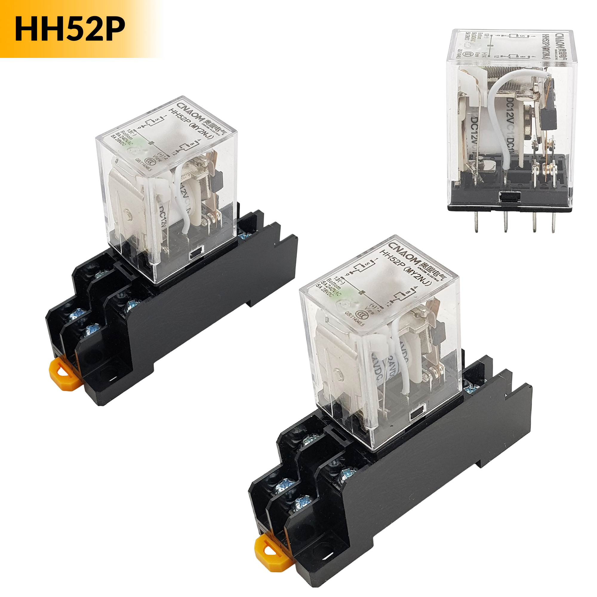 Relay trung gian HH52P - Nshop