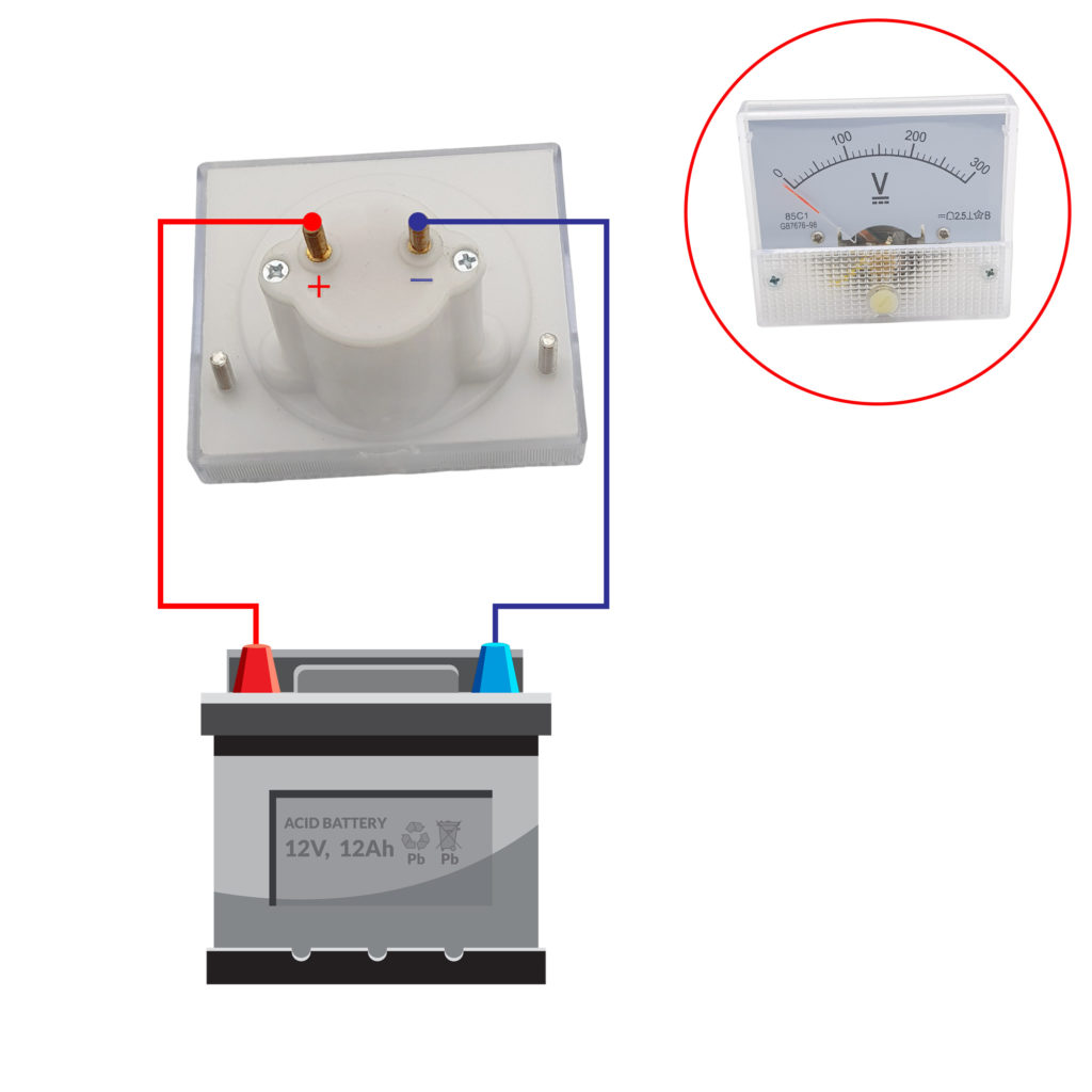 Volt kế DC 300V 85C1 đo điện áp DC - Nshop