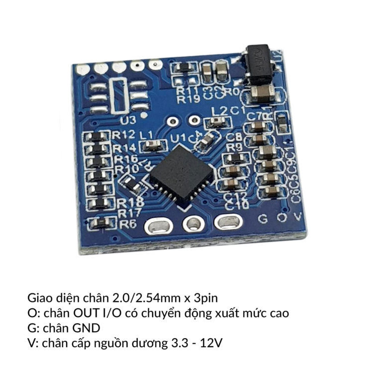Cảm biến chuyển động radar LD1020 3.3V 10GHz - Nshop