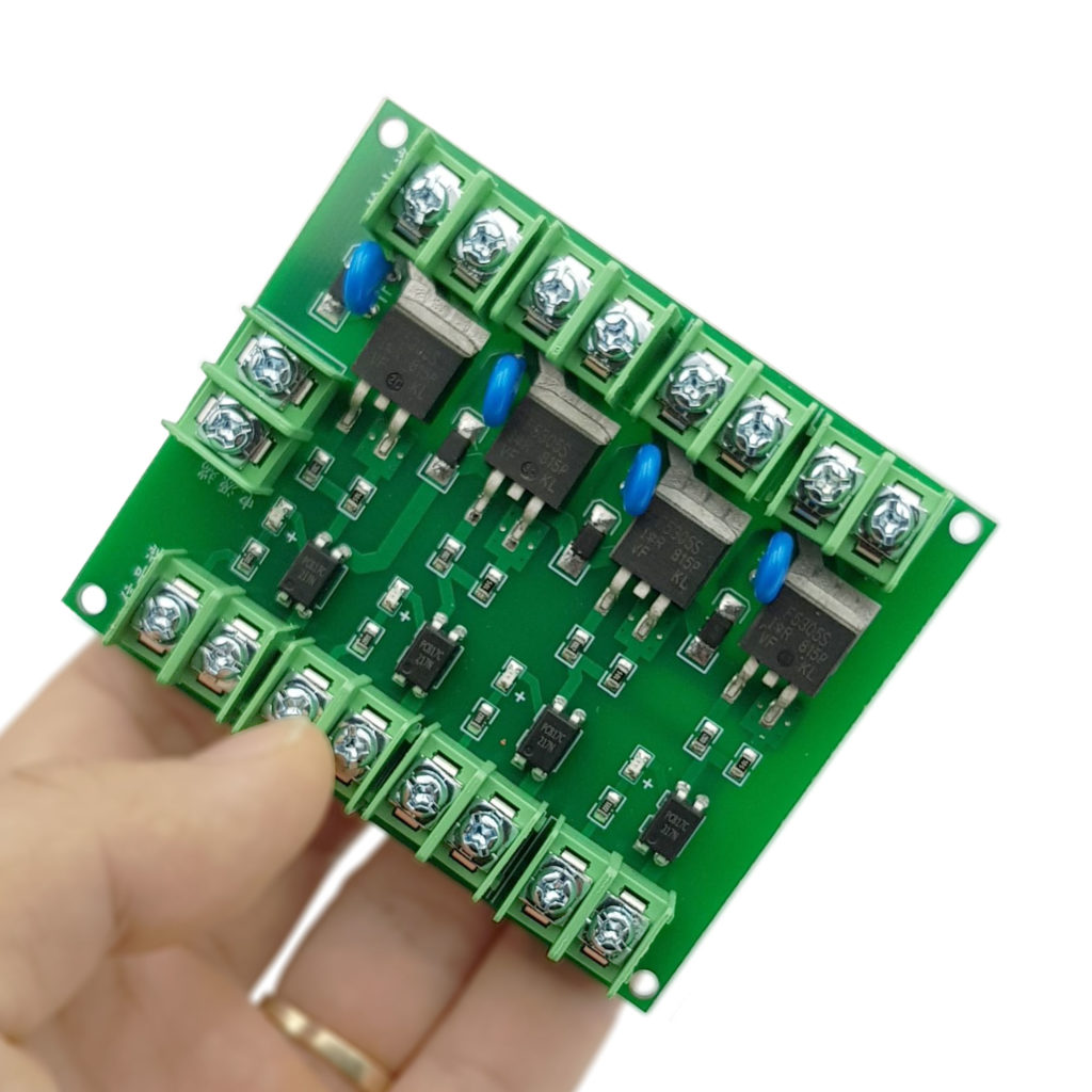 Mạch MOSFET đóng ngắt cách ly 4 kênh - Nshop