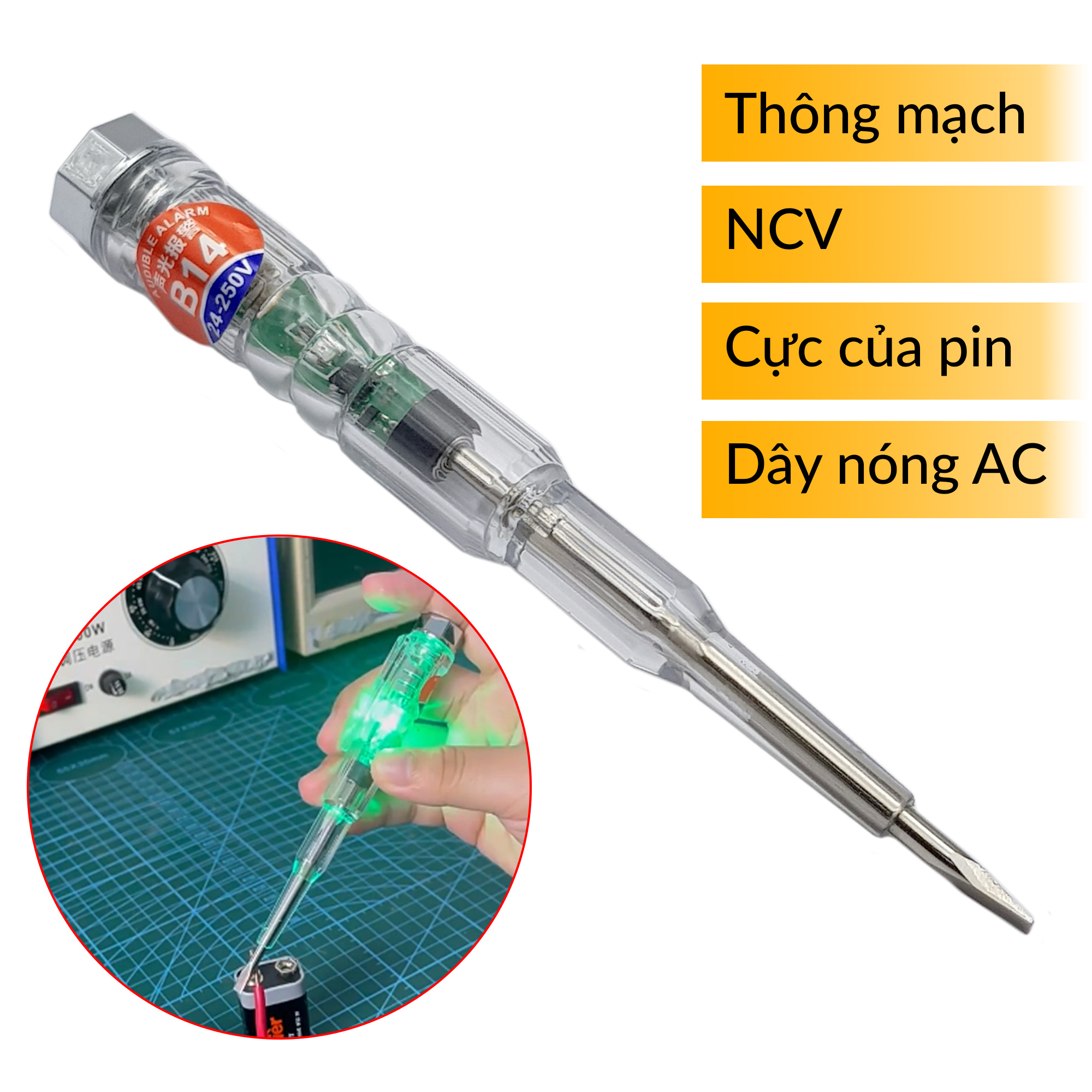 Bút thử điện thông minh đa năng - Nshop