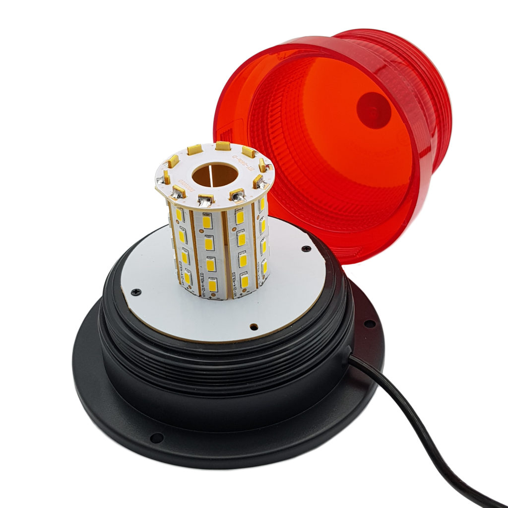 Đèn LED cảnh báo 12-24V nhiều chế độ - Nshop