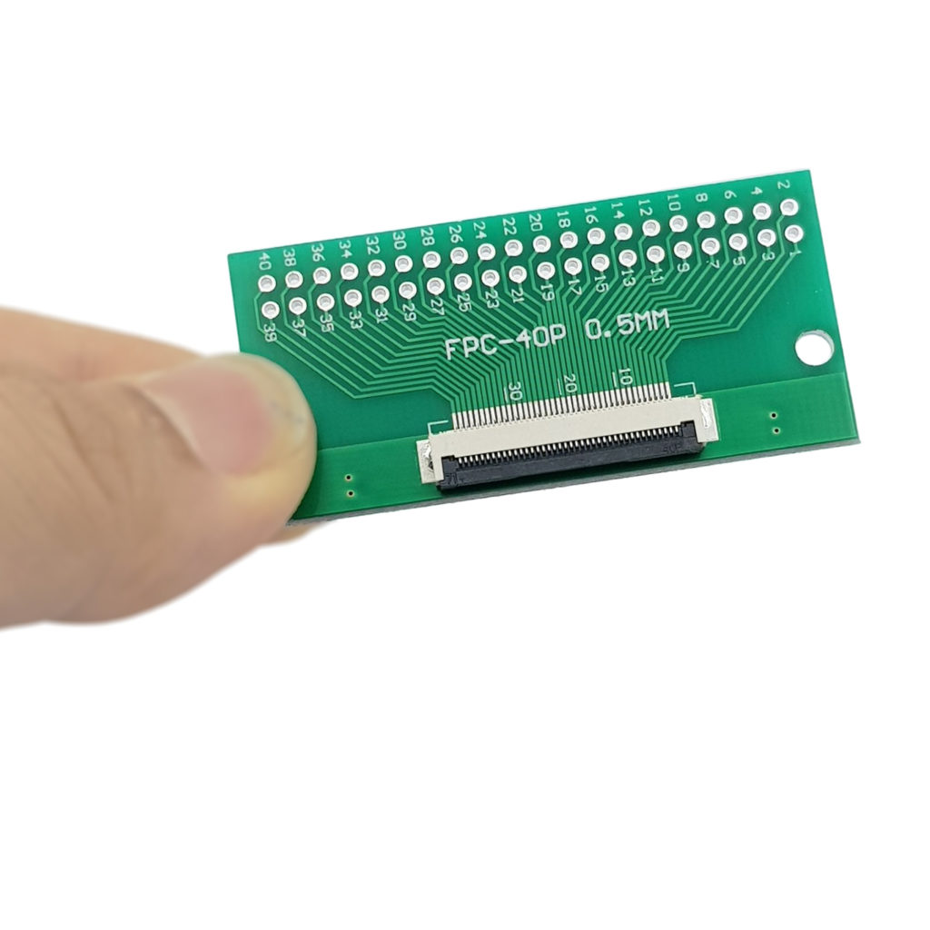 Đế ra chân cổng FFC/FPC 0.5mm sang chân 2.54mm - Nshop