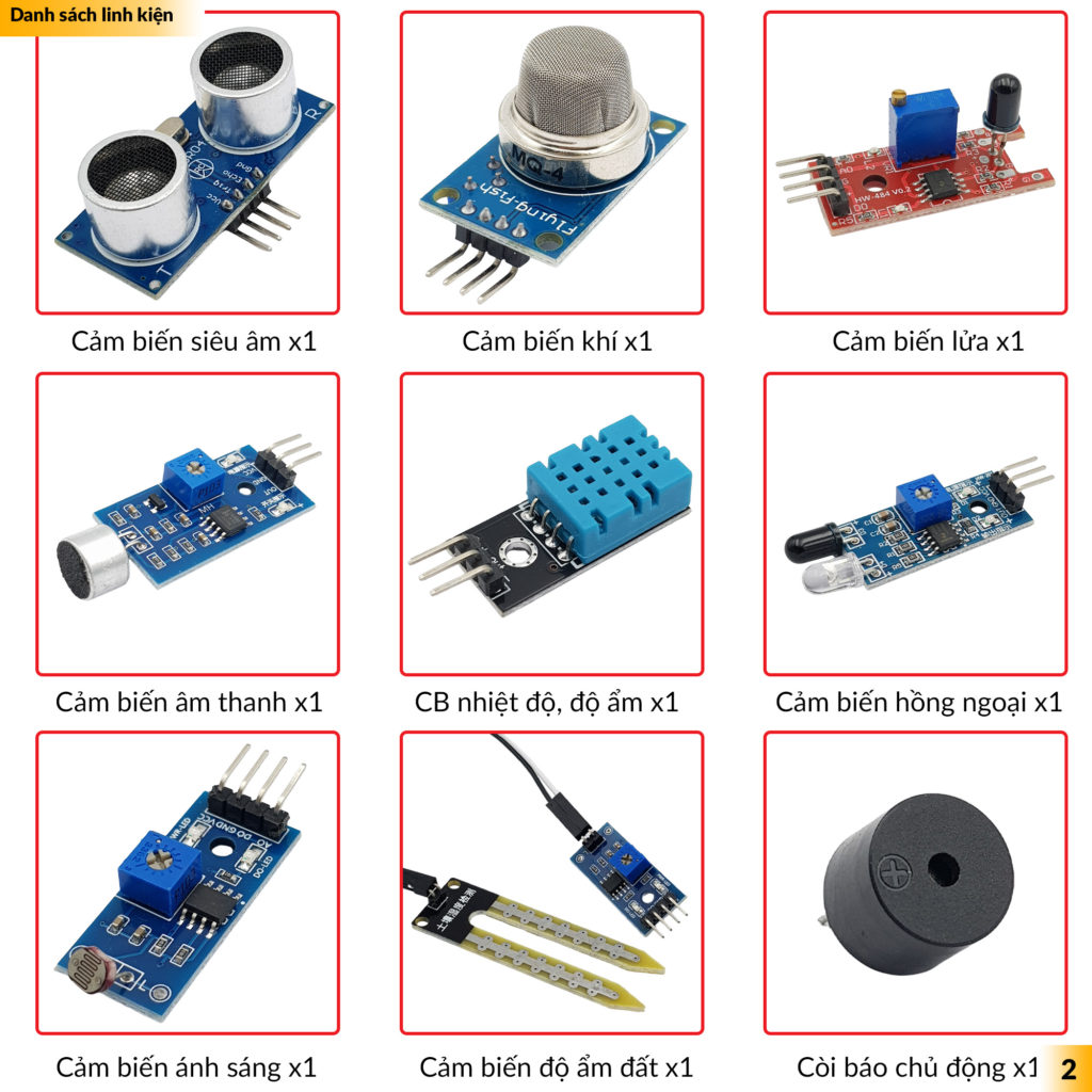 Bộ Kit Học Lập Trình Arduino Uno R3 Pro Kit Nshop