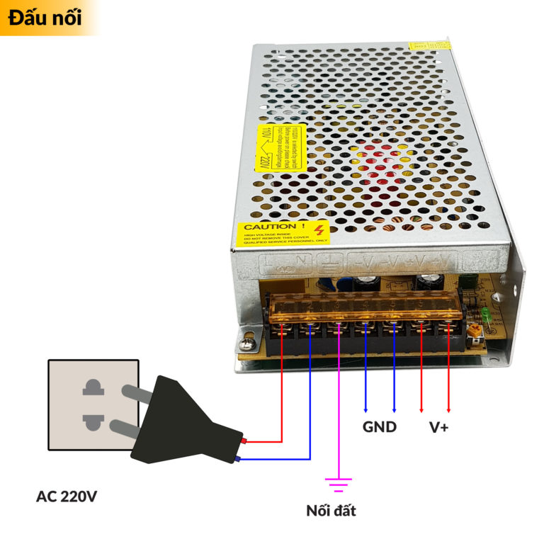 Nguồn tổ ong 24V 5A - Nshop