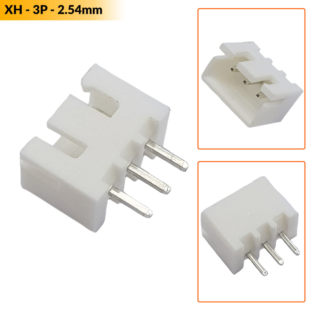 Đế Bus XH2.54mm Connector đực COMBO 10 XH-2P đỏ - Nshop