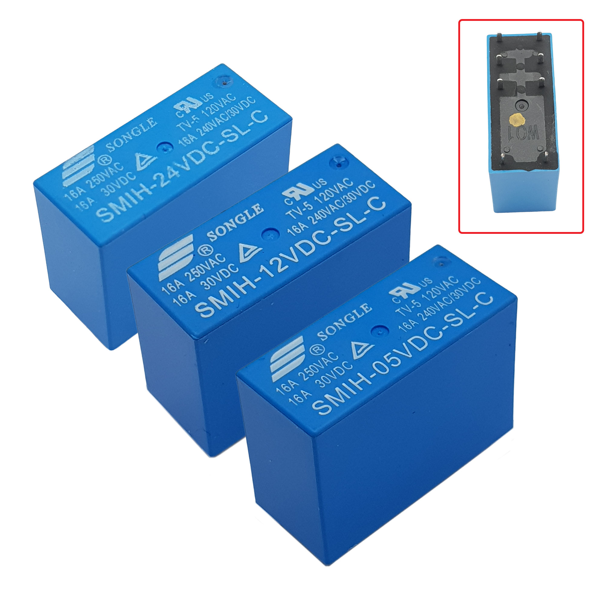 Relay Songle 16A 8 chân SMIH-05VDC-SL-C - Nshop