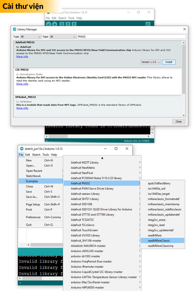 Mạch RFID NFC PN532 V3 13.56Mhz - Nshop