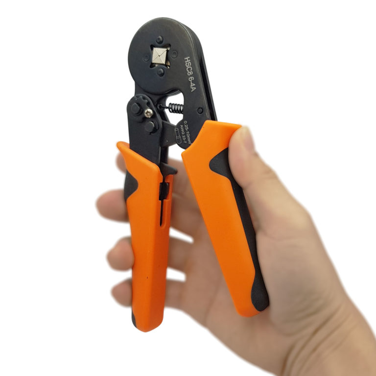 Kìm bấm COS pin tròn rỗng HSC8 6-4A - tứ giác - Nshop