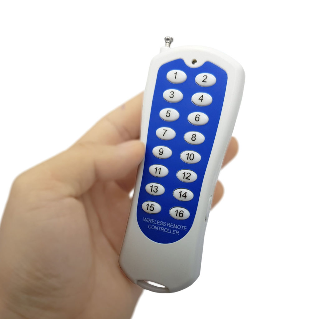 Remote RF 16 phím 433Mhz mã hàn 1000 mét - Nshop