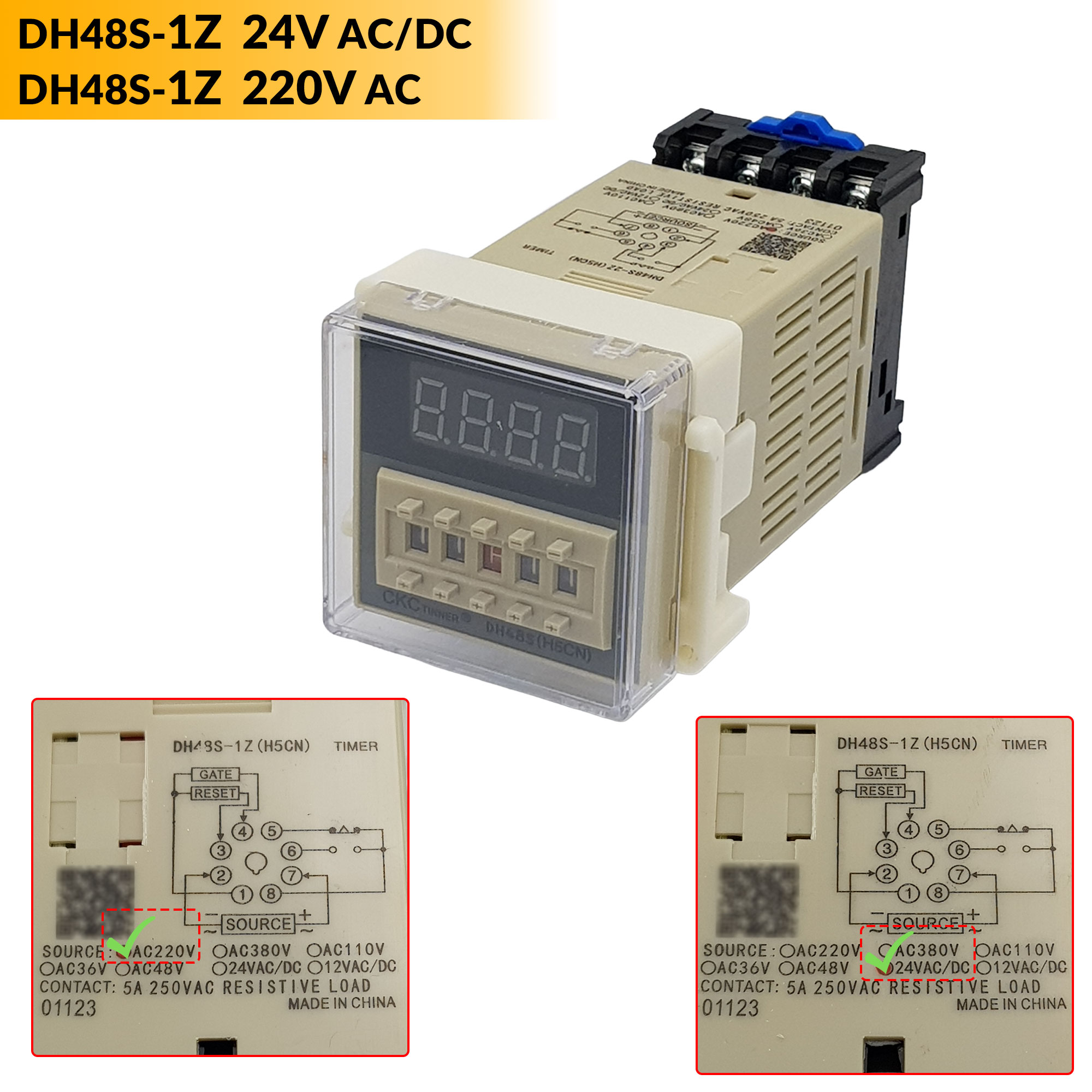 Timer điện tử DH48S-1Z - Nshop