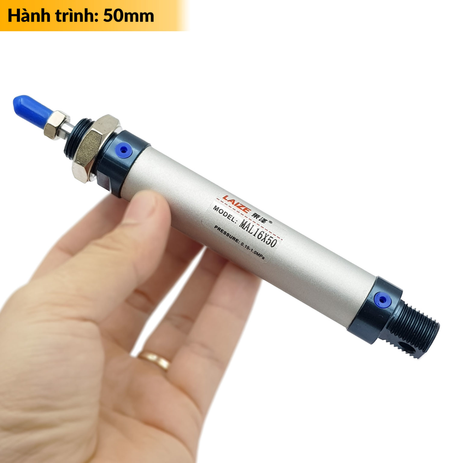 Xi lanh khí nén mini tác động kép MAL16x50 - Nshop
