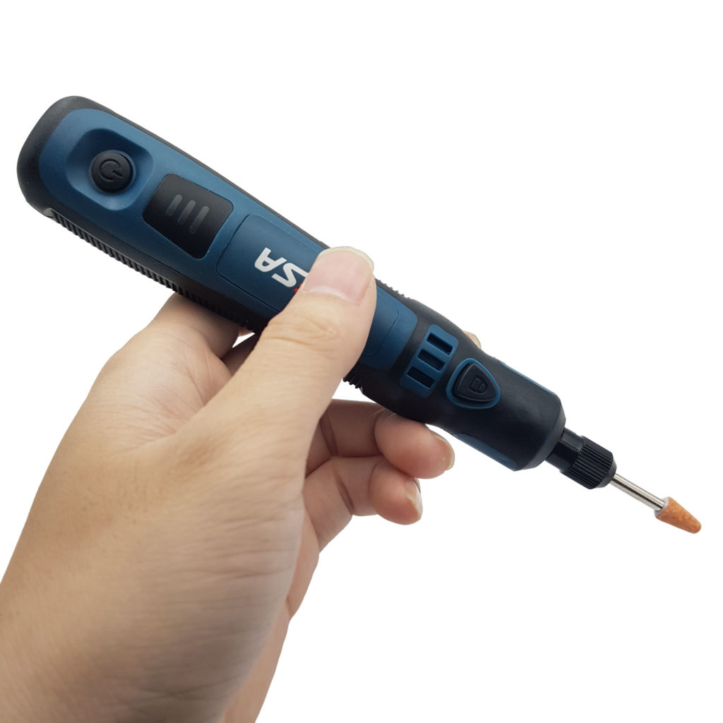 Máy khoan mài mini cầm tay dùng pin 3 tốc độ LongSa TY-CM01 - Nshop